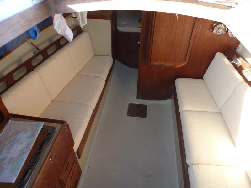 1979 Ericson 27 shoal keel sailboat for sale in Maine