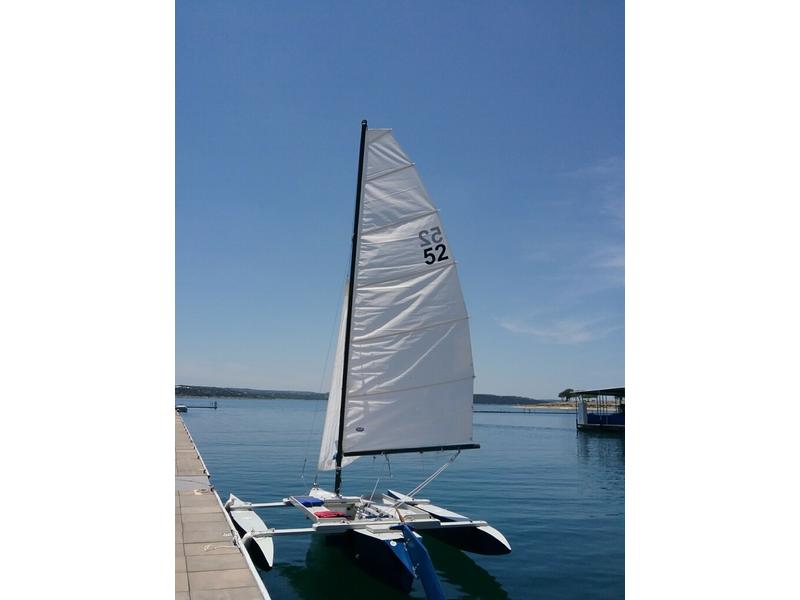 Sea Runner built from plans Seaclipper 16 sailboat for sale in Texas